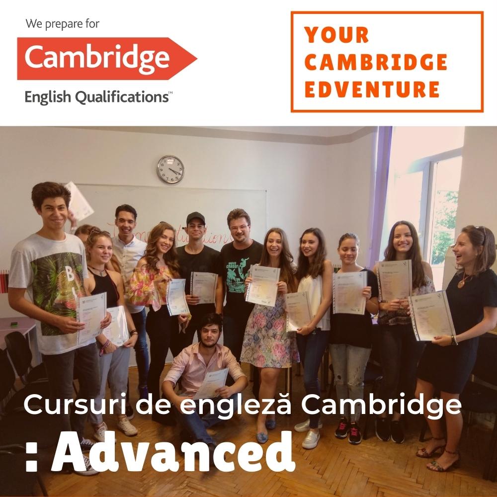 Curs de pregatire Cambridge Advanced (CAE) - EdVenture School